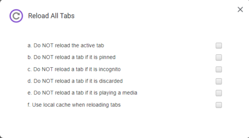 ブラウザのタブをReload All Tabsで一括更新 | ニビキツネ
